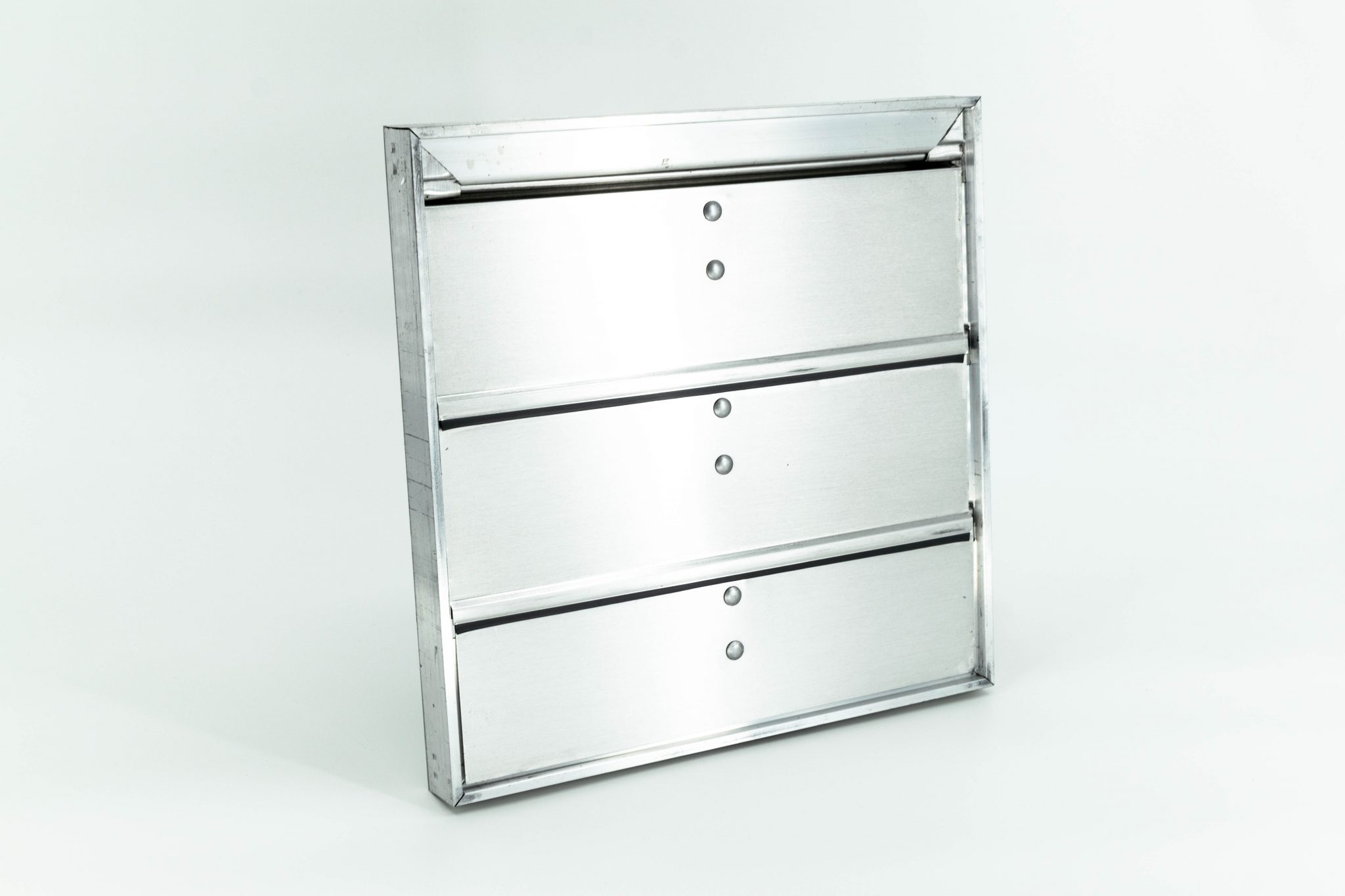 Backdraft Damper, Vertical Mount, For Use with SQ, BSQ - Buckley Associates