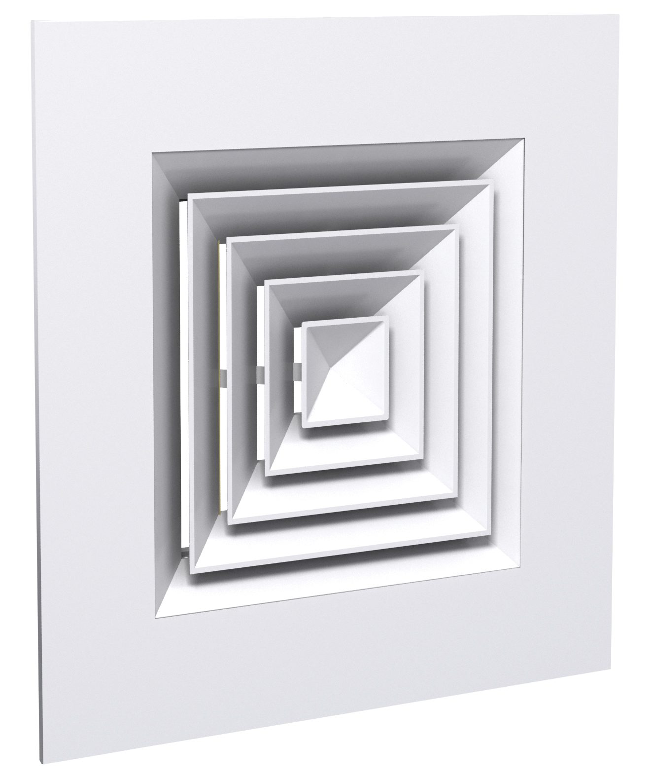 24X24 Ceiling Diffuser With Damper | Shelly Lighting