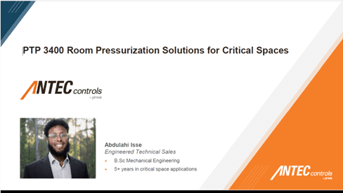 Advanced Lab Workshop: Room Pressurization Solutions for Critical ...